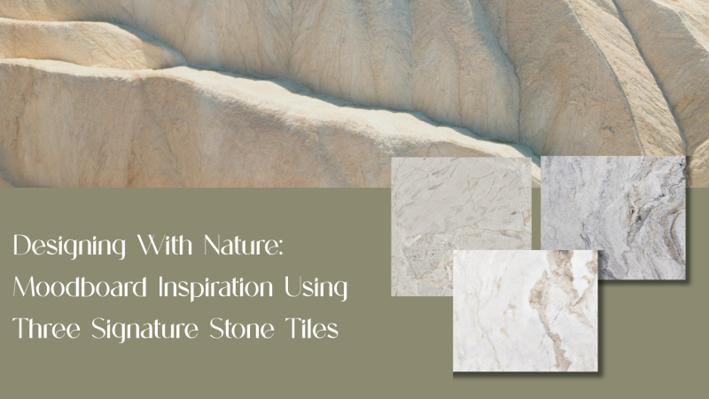 Designing with nature: Moodboard inspiration using three signature ...
