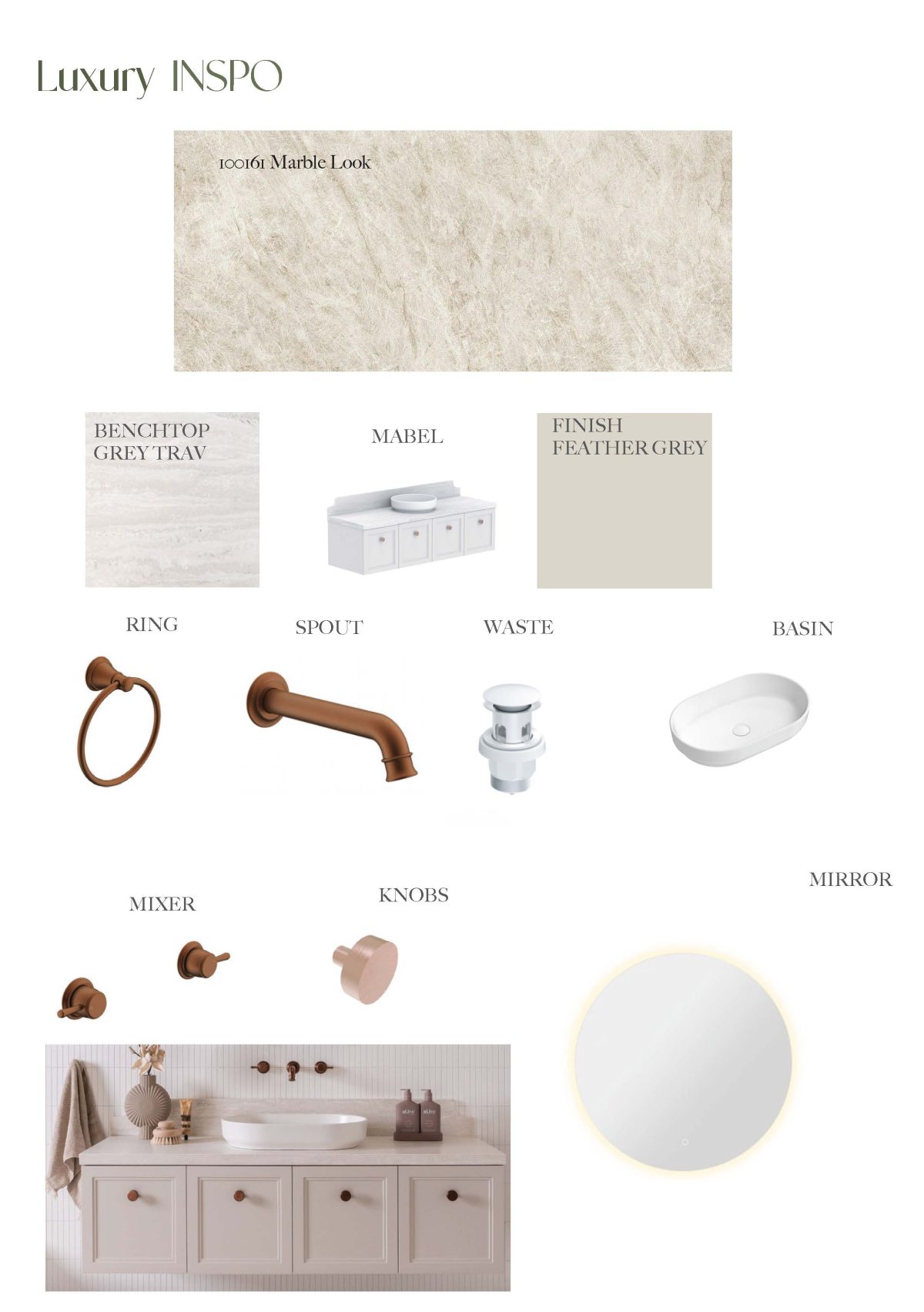 Experience Elegance: Luxury Bathroom Package - Tile Arena & Co