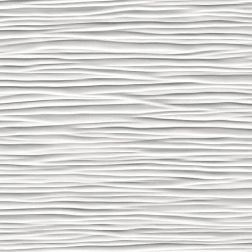 3D Wall Design – Wave White - Tile Arena & Co